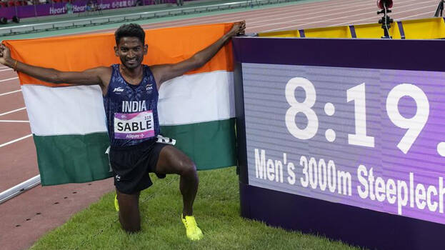 തജീന്ദർപാൽ സിംഗിനും അവിനാഷ് സാംബ്ലെയ്ക്കും സ്വർണം, ഏഷ്യൻ ഗെയിംസിൽ മെഡൽപ്പട്ടികയിൽ ഇന്ത്യക്ക് ...