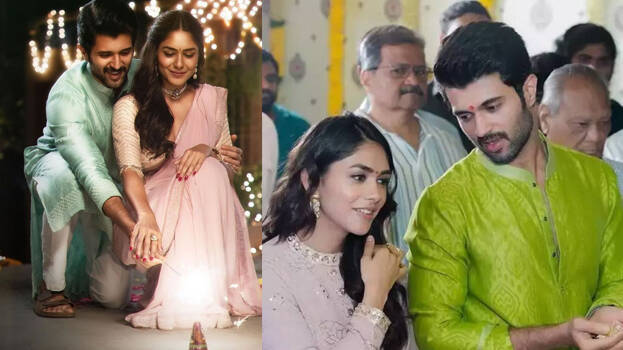 ഒരുമിച്ച് ദീപാവലി ആഘോഷിച്ച് മൃണാളും വിജയ് ദേവരകൊണ്ടയും; പ്രണയത്തിലാണോയെന്ന് ആരാധകർ, പോസ്റ്റ് ...