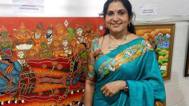 ഡോക്‌ടർ പെയിന്ററാണ്; രോഗീപരിചരണത്തോടൊപ്പം പാഷൻ പിന്തുടർന്ന് ഉമാ ...