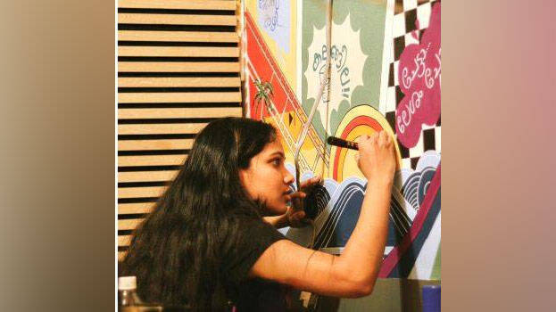 ലണ്ടനിൽ കയ്യടി നേടി തലസ്ഥാന നഗരിയിൽ നിന്നൊരു ചിത്രകാരി; താരമായി മഞ്ജിമ ...